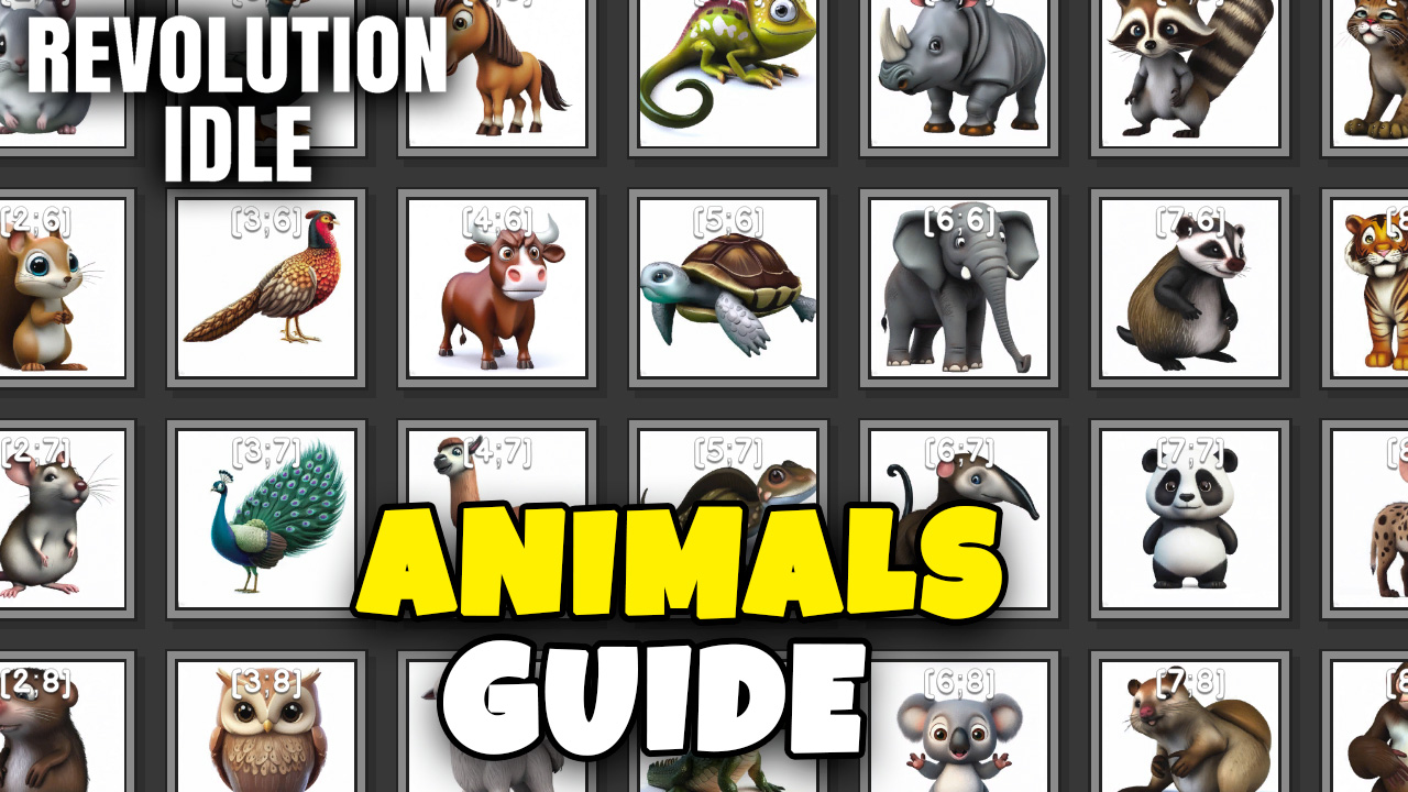 Revolution Idle Zoo and Animals Guide - Game Vault