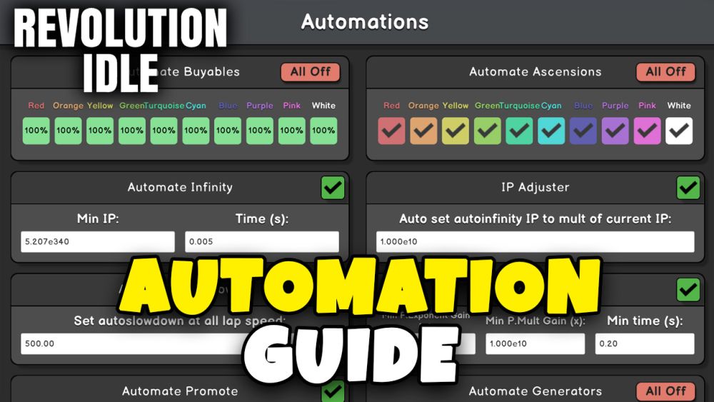 Revolution Idle Automation Guide - Game Vault