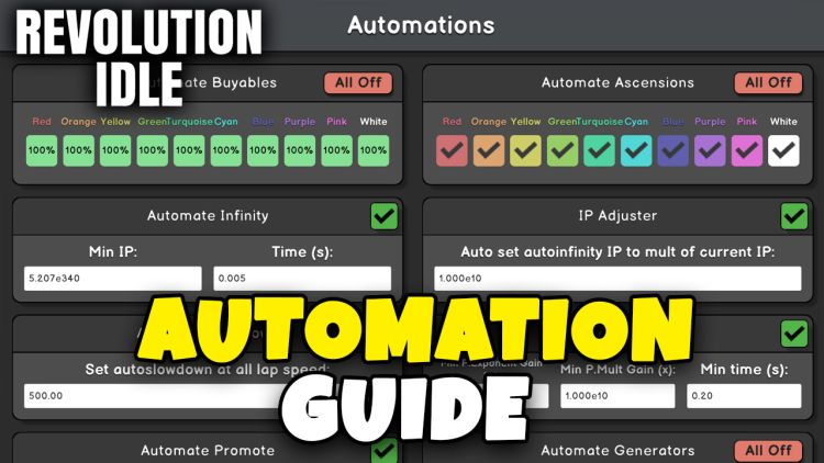 Revolution Idle Automation Guide - Game Vault