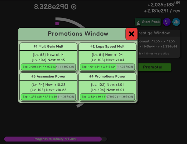 Revolution Idle Infinity Challenges Guide - Game Vault